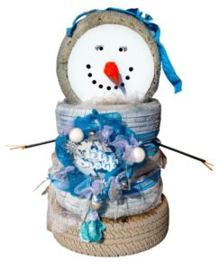 how to make a snowman without snow