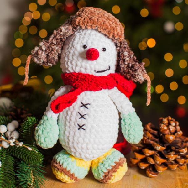how to make a snowman without snow