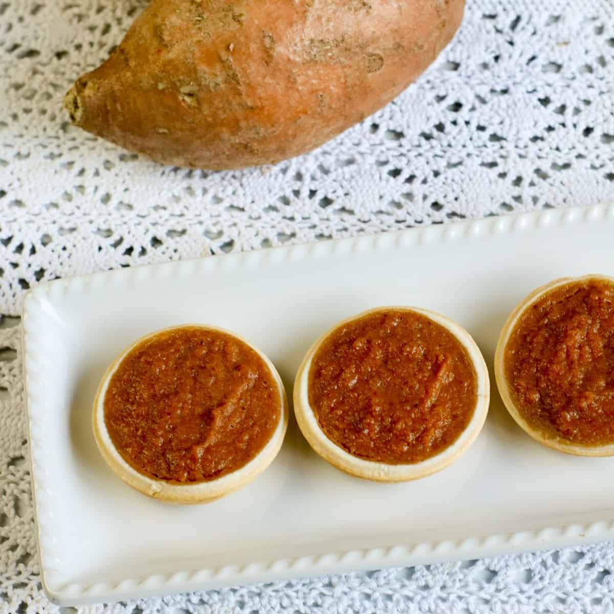 Mini Sweet Potato Pies for the Holidays