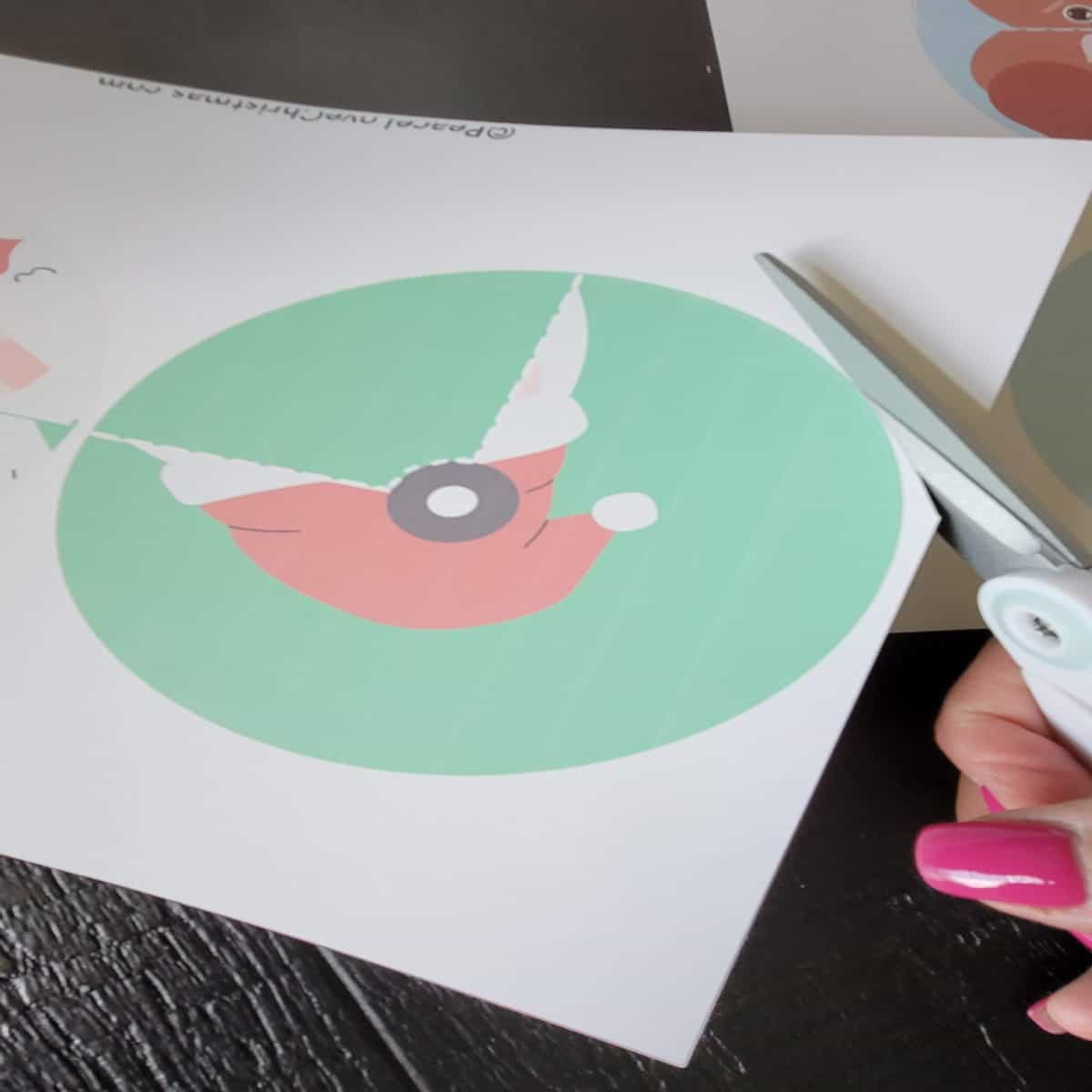 Free Printable Christmas Emotions Spinners