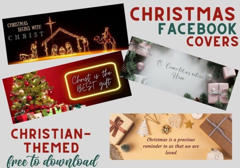 10 Free Christian Christmas Facebook Covers